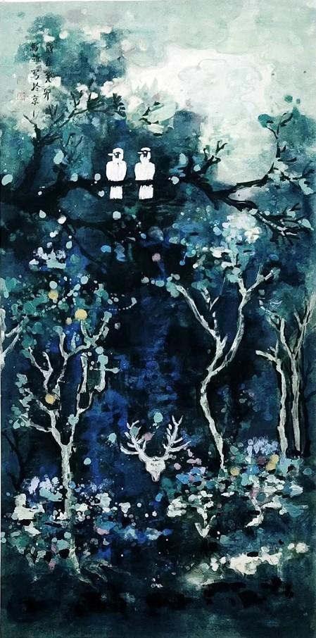 Artist Ma Yue's "Dyeing Nature" Series of Mineral Color Ink and ...