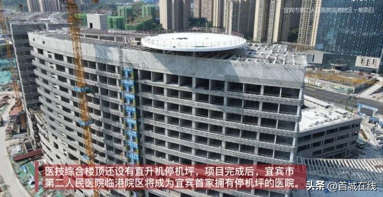 The first hospital in Yibin with its own parking lot, the total ...