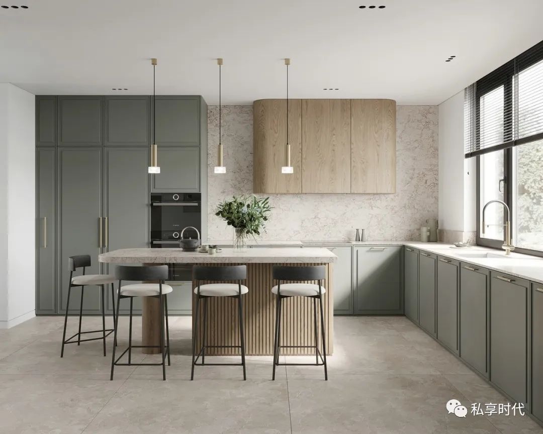 Morandi color cabinet, full of high-end sense - iMedia