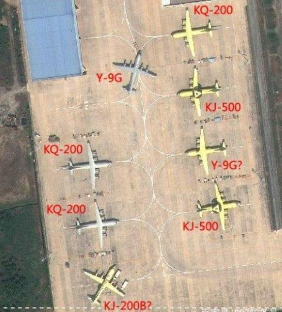 China has another early warning aircraft: the radar antenna is attached ...