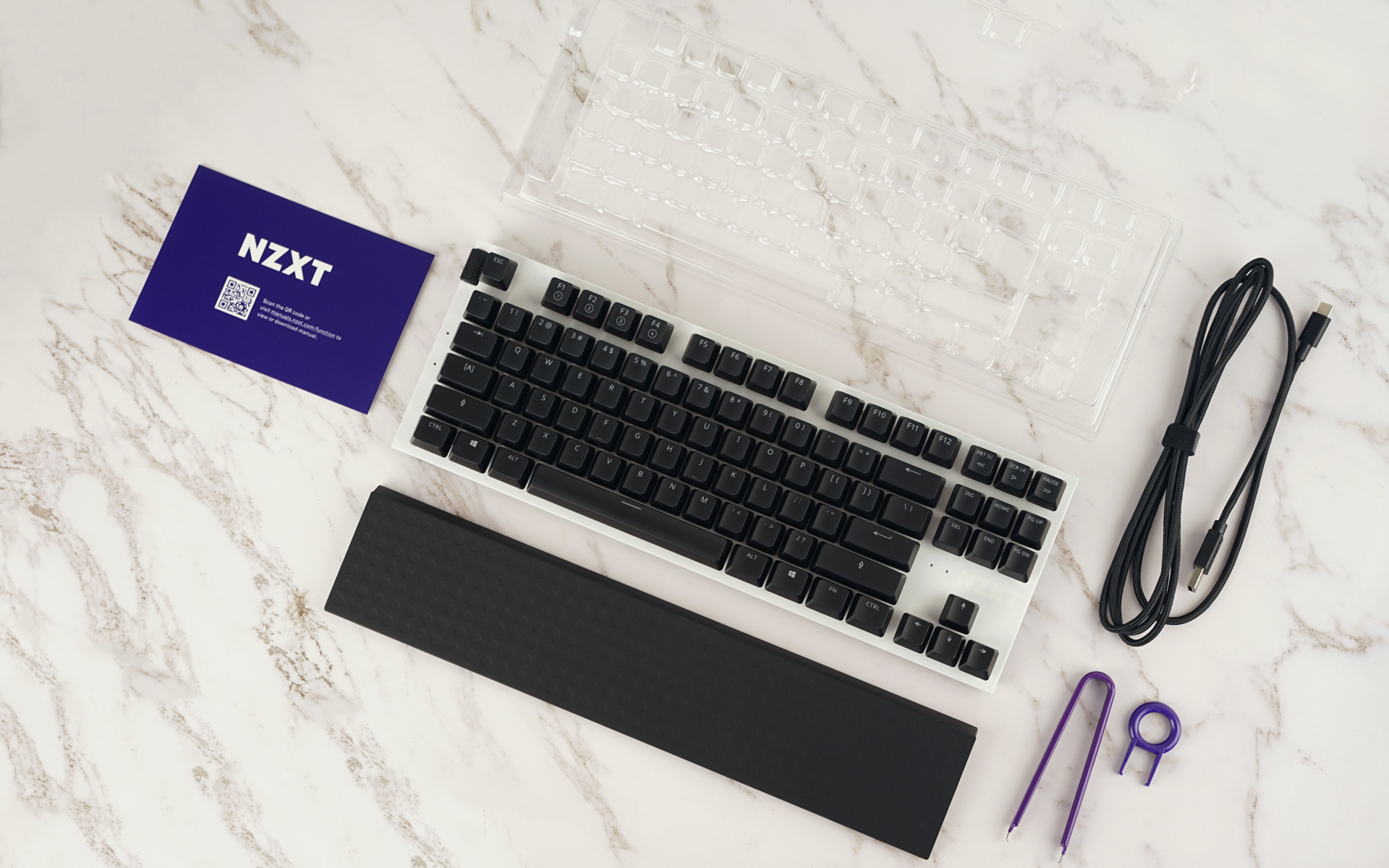 The weapon to win the battlefield, Enjie NZXT keyboard and mouse ...