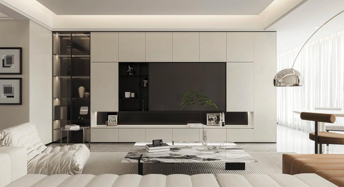 White style decoration case, simple and simple, elegant and fashionable ...