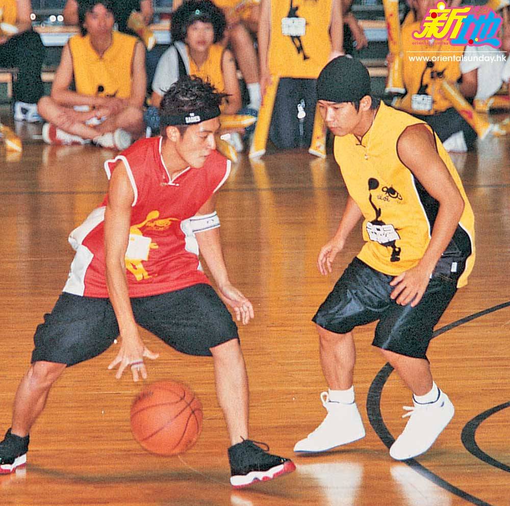 903 ALL Star basketball revisited!20 years ago Edison Chen, Shawn Yue, Jay Chou's right and ...