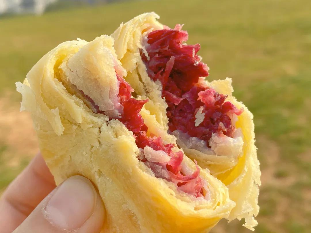 Chen Yi Story: Rose Snow Mei Niang Flower Cake, eat real flowers in one ...