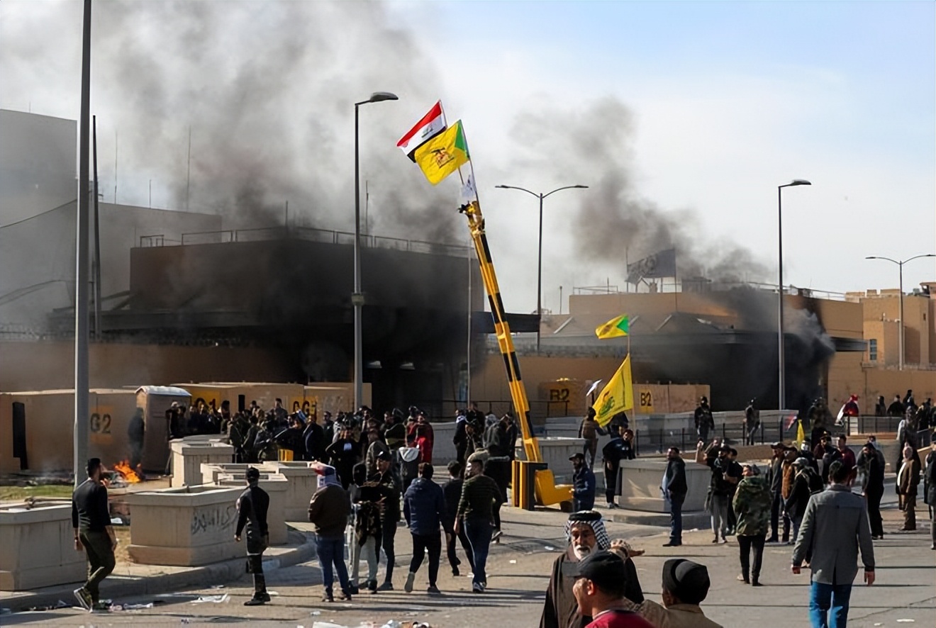 The US embassy was bombed, and 7 shells were violently attacked ...