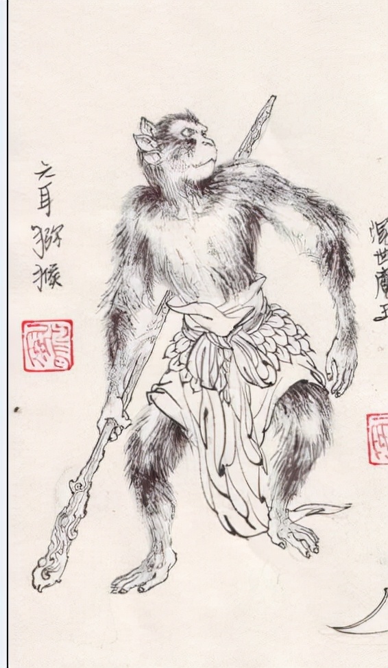 "Journey to the West" can understand why the six-eared macaque, who ...