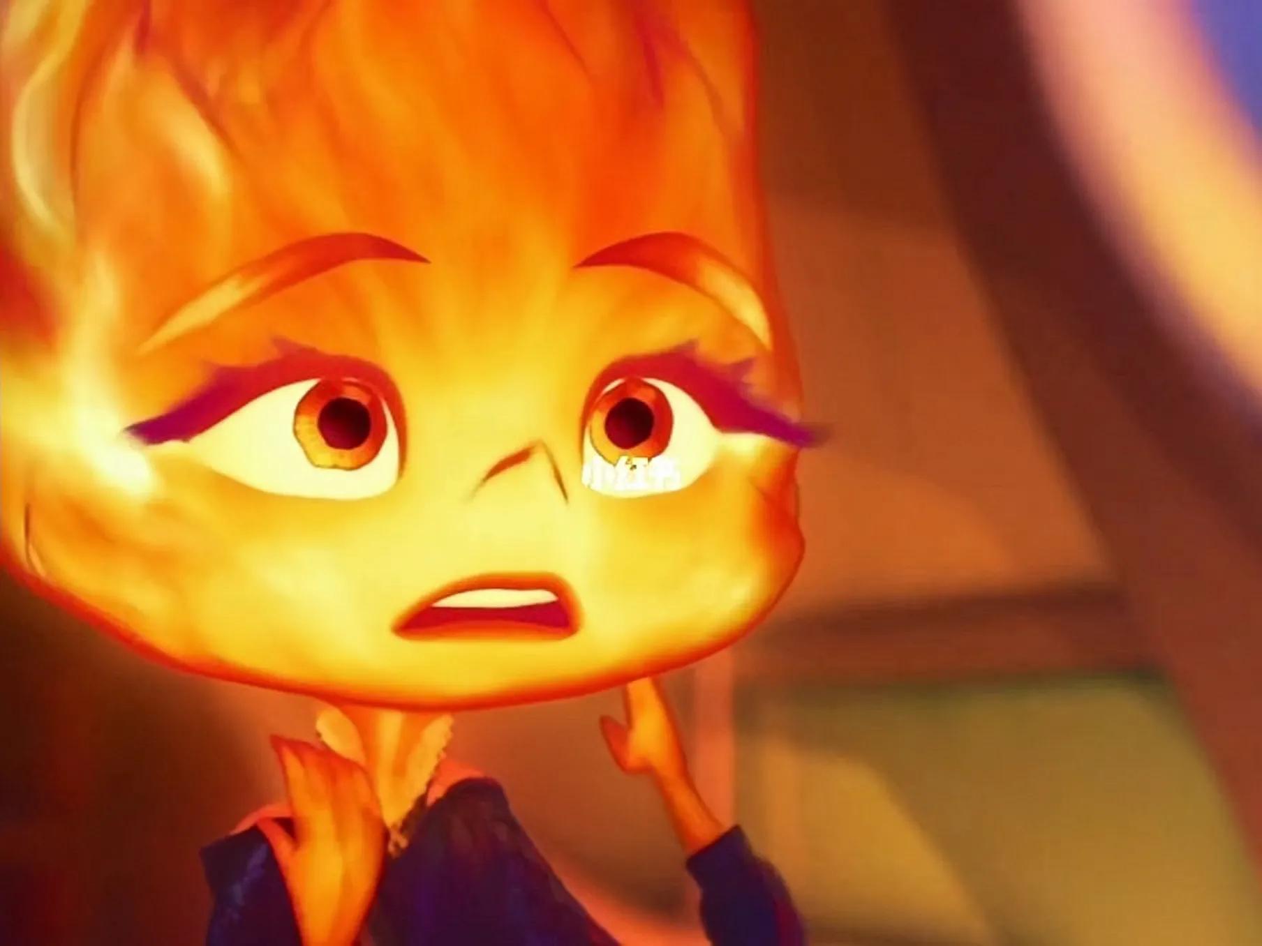 Pixar animation "Crazy Elemental City" exposes several character ...