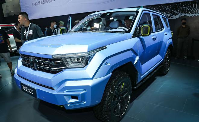 The domestic SUV tank 400 is coming, domineering sideways, unique ...