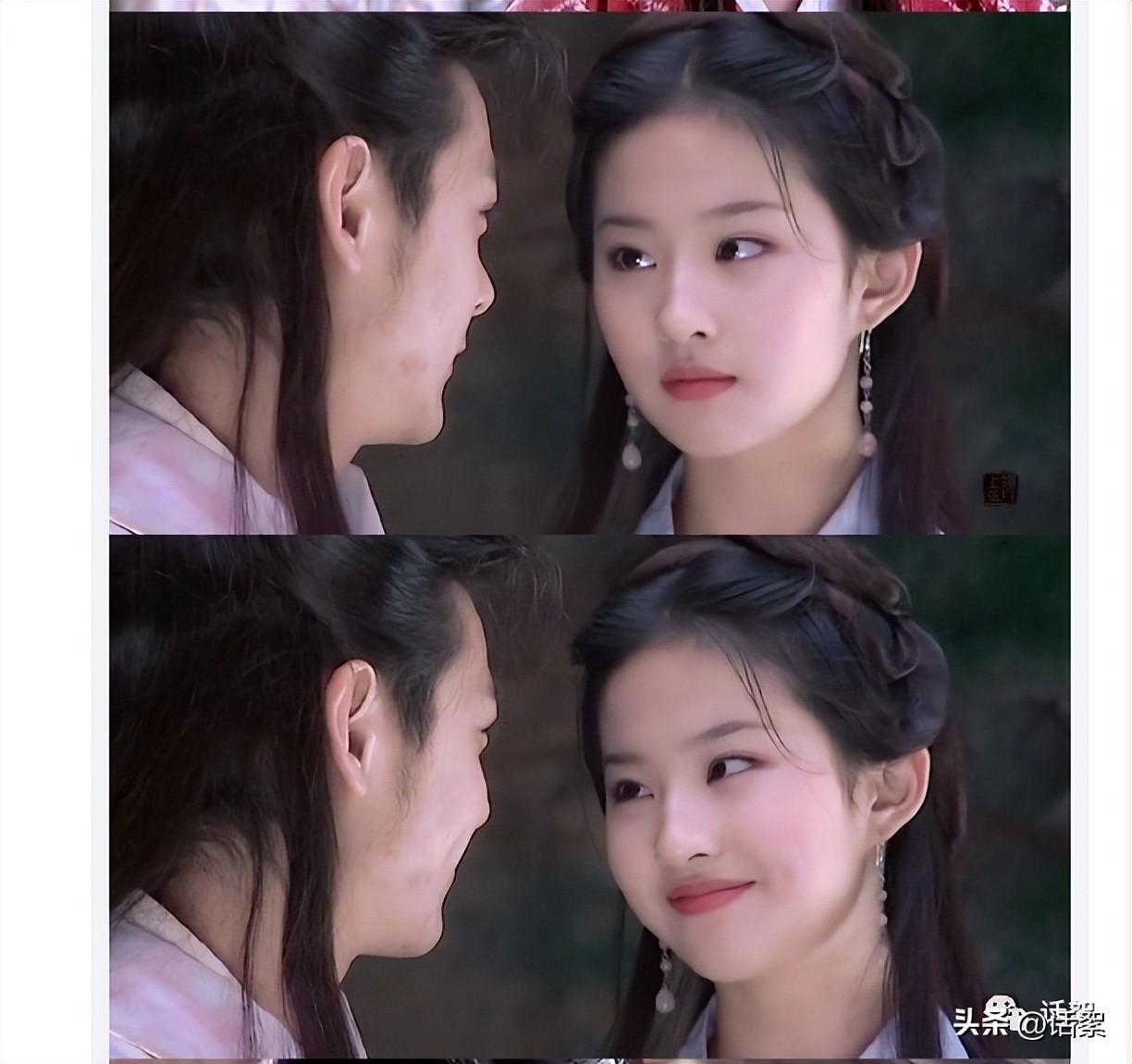 Liu Yifei's version of Wang Yuyan, that Demi-Gods and Semi-Devils, no ...