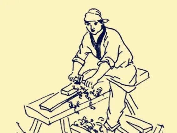 Folk classic story: The carpenter went home and saw his apprentice and ...