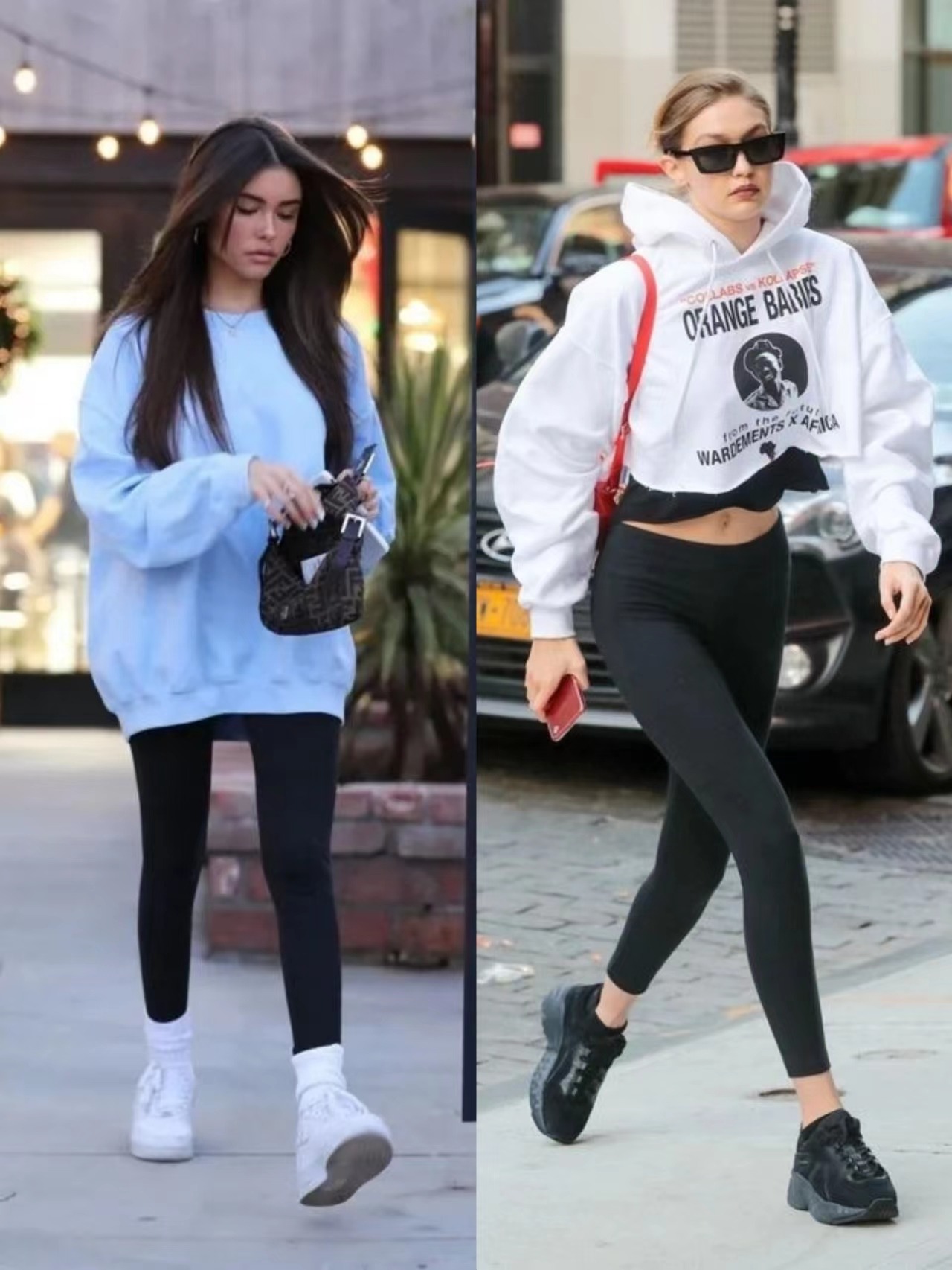 How to dress more fashionably in autumn?Shark pants look good with ...