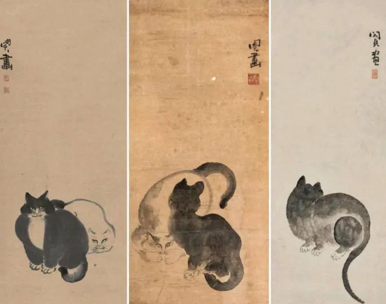 Min Zhen, the Eight Eccentrics of Yangzhou, has painted seven cats in his life. After seeing his ...