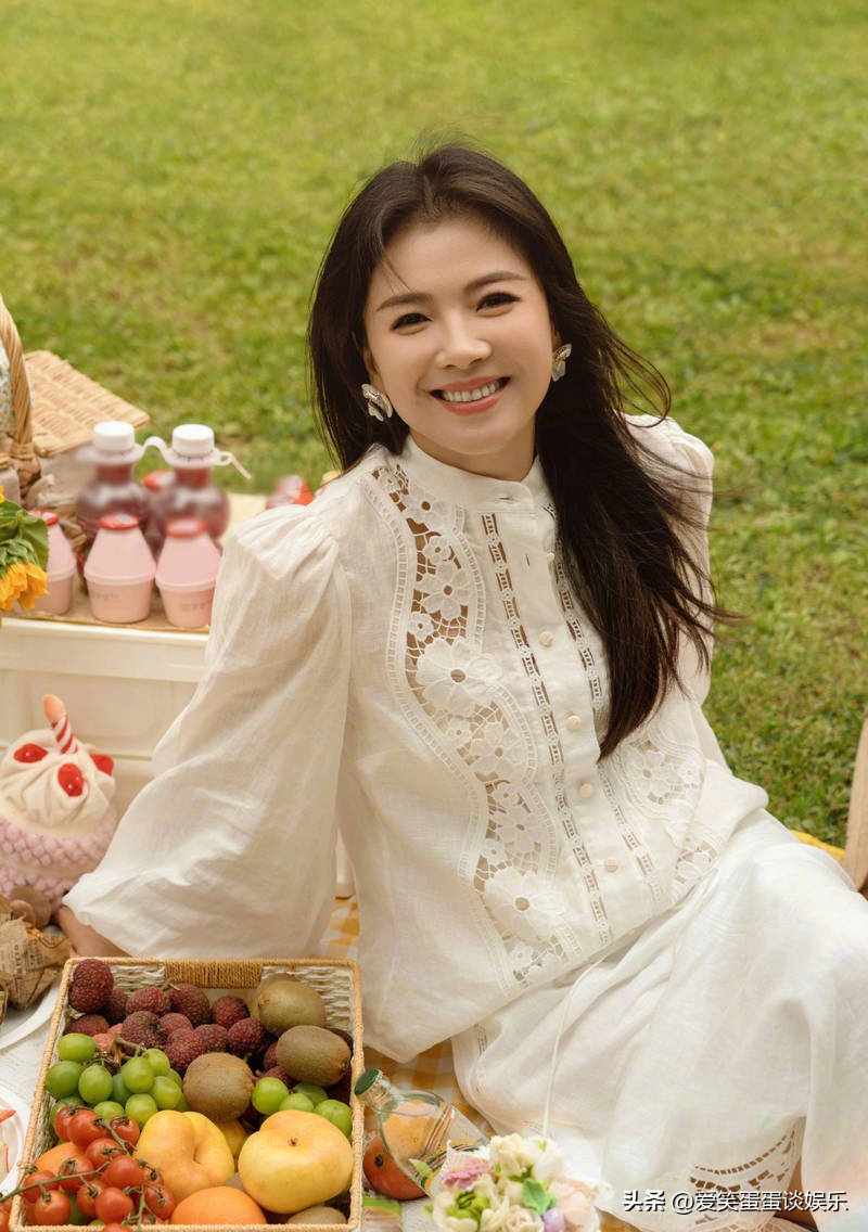 Liu Tao's birthday photo exposure: an elegant picnic showing an ...