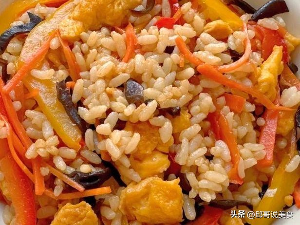 What is the best way to eat rice?Made into six-course lazy fried rice ...