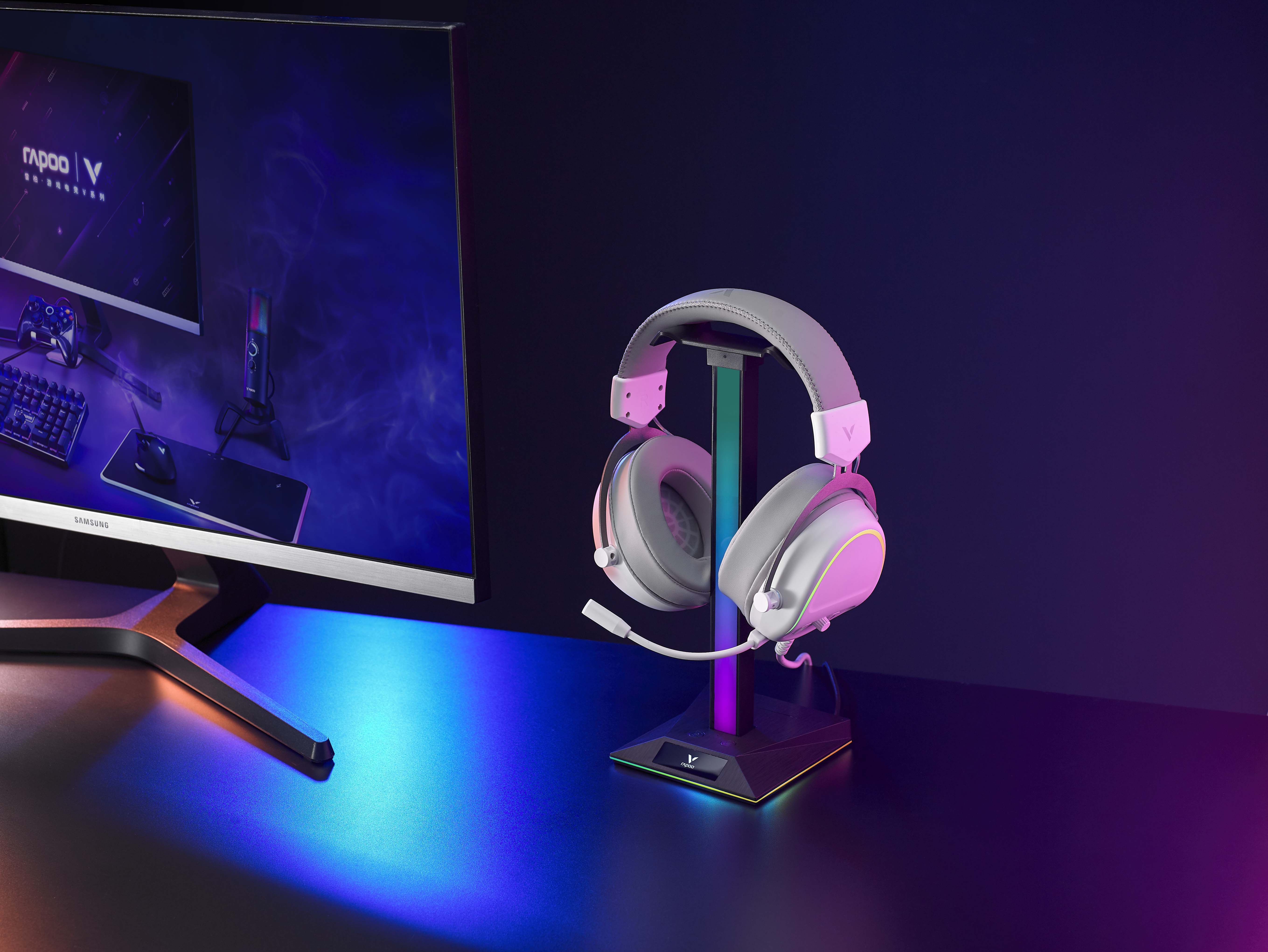 With RGB, voice control, and multiple interfaces, it is the Rapoo ...