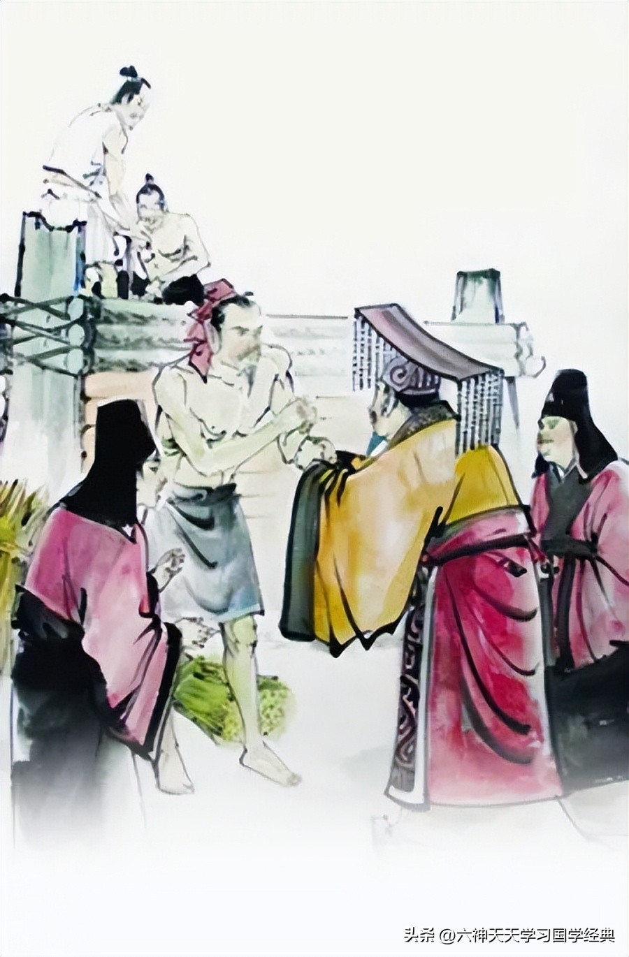 Study "Historical Records" Volume 3·Yin Benji 8 Wu Ding seeks talents ...