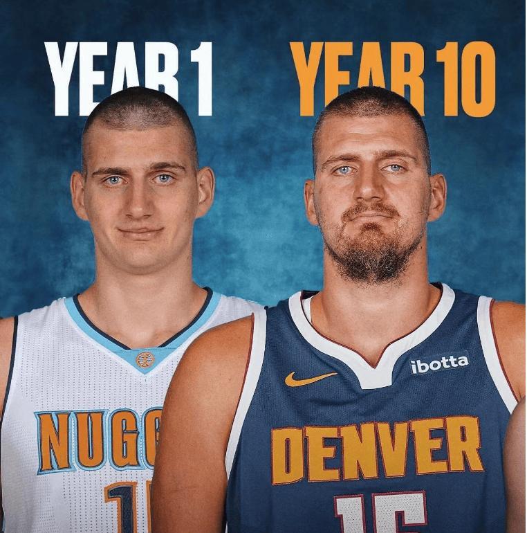 Rookie year and this year's makeup photos: James has aged a lot, Curry ...