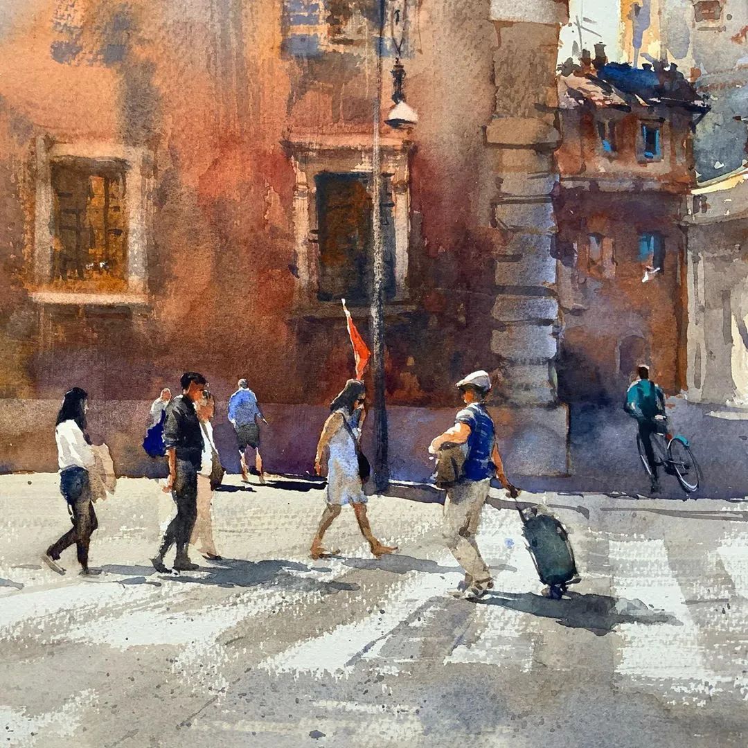 Igor Sava, a Moldovan watercolor painter, takes you to appreciate the ...