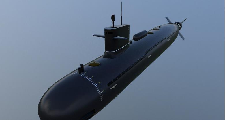 Type 095 nuclear attack submarine: uses a rare single-hull hull and can ...