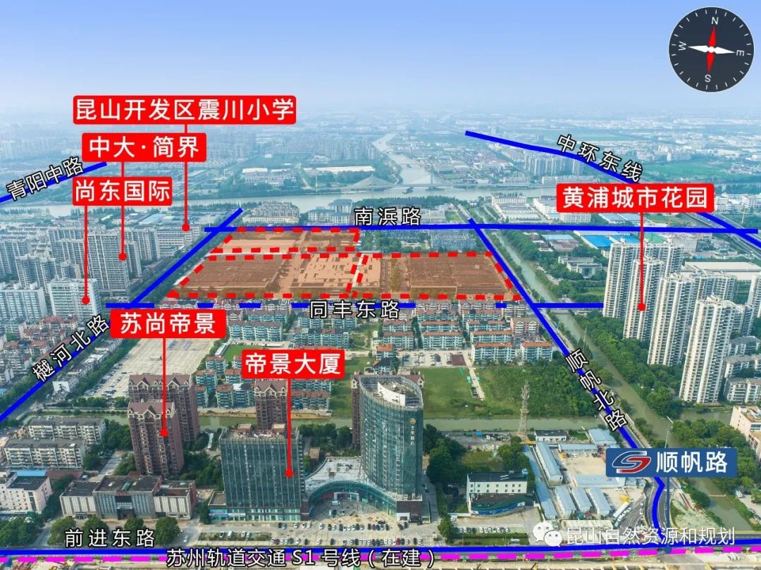 Teng Factory!Build a business!Kunshan 910,000 square meters of land ...