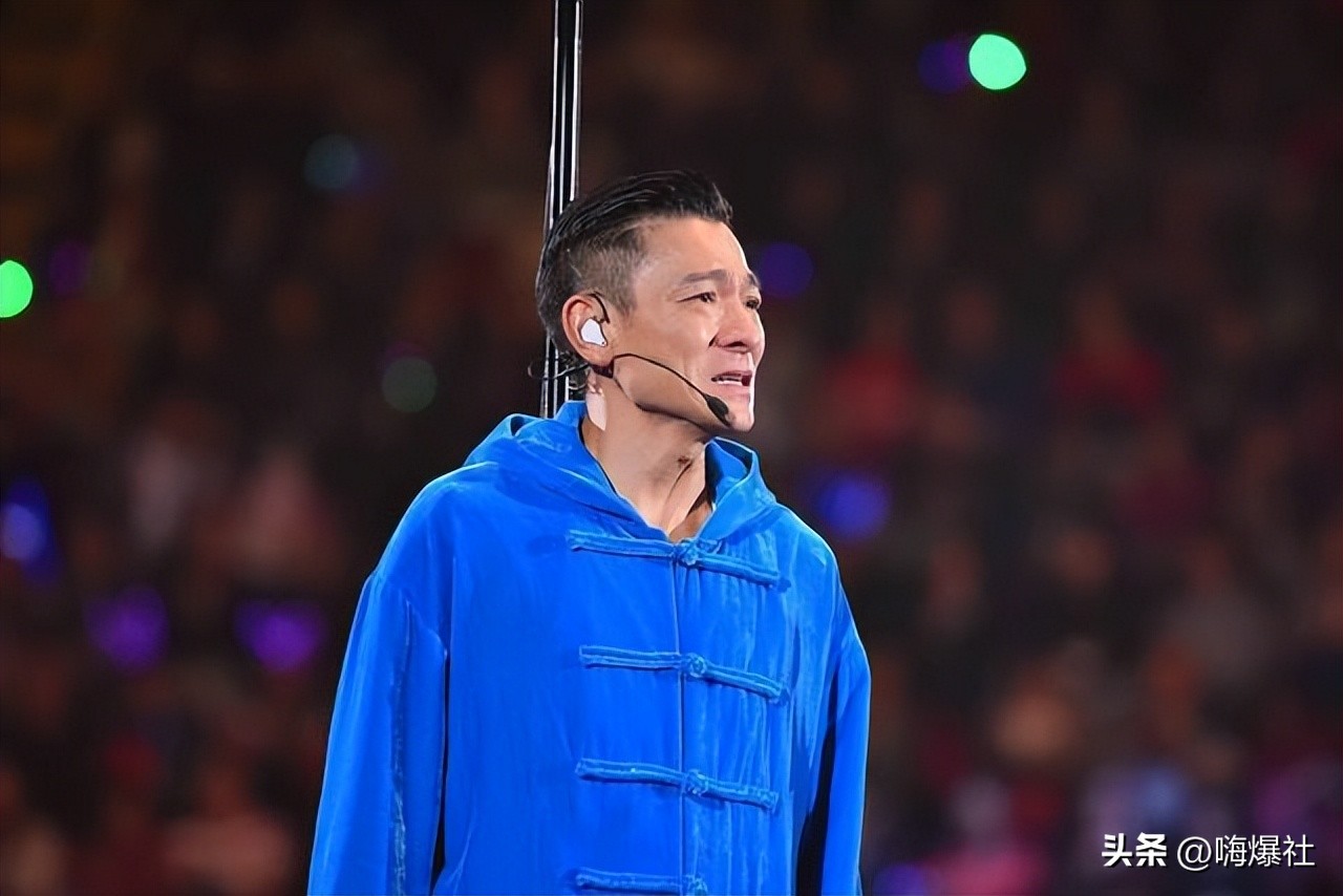 There is a beginning and an end!Andy Lau appeared in the finals of "The ...