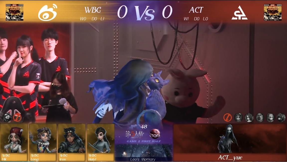 第五人格深淵的呼喚Ⅵ全球總決賽小組賽 第四場WBG vs ACT第二局 - 頭條匯