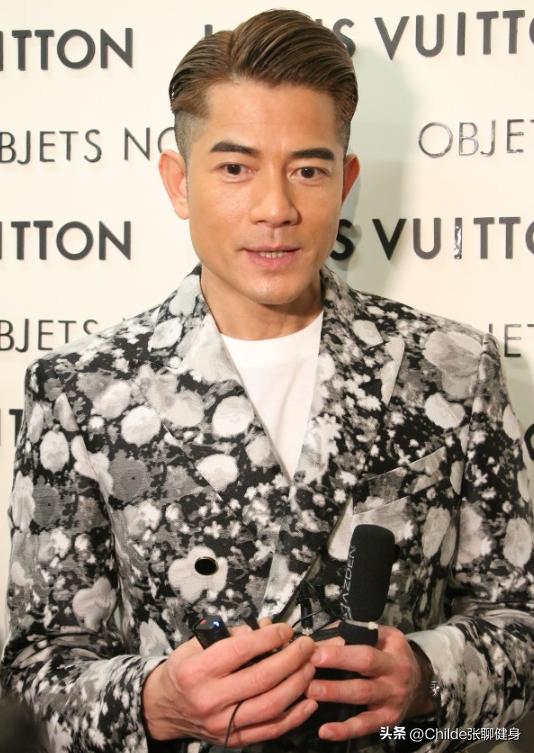 57-year-old Aaron Kwok has strong muscles, looks like he is 40 years old, and discloses his ...