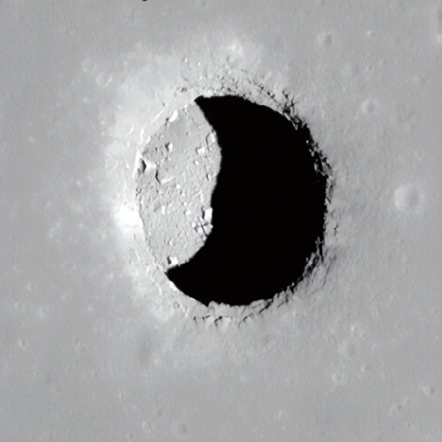 Where is the moon base built? in the hole - iMedia