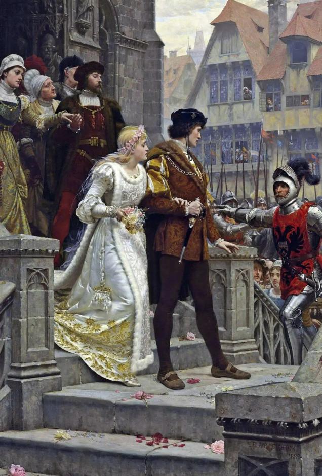 Just how filthy is the elegant Middle Ages?The lady goes to the toilet ...