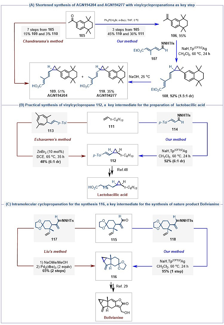 Alkenyl silver carbene derived from sulfonyl hydrazone is simple and ...