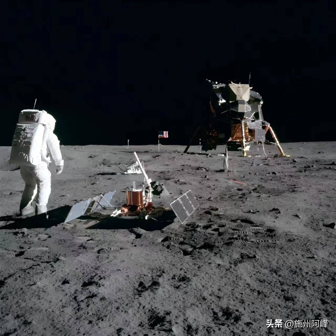 On July 20, 1969, Americans landed on the moon, which was also the ...