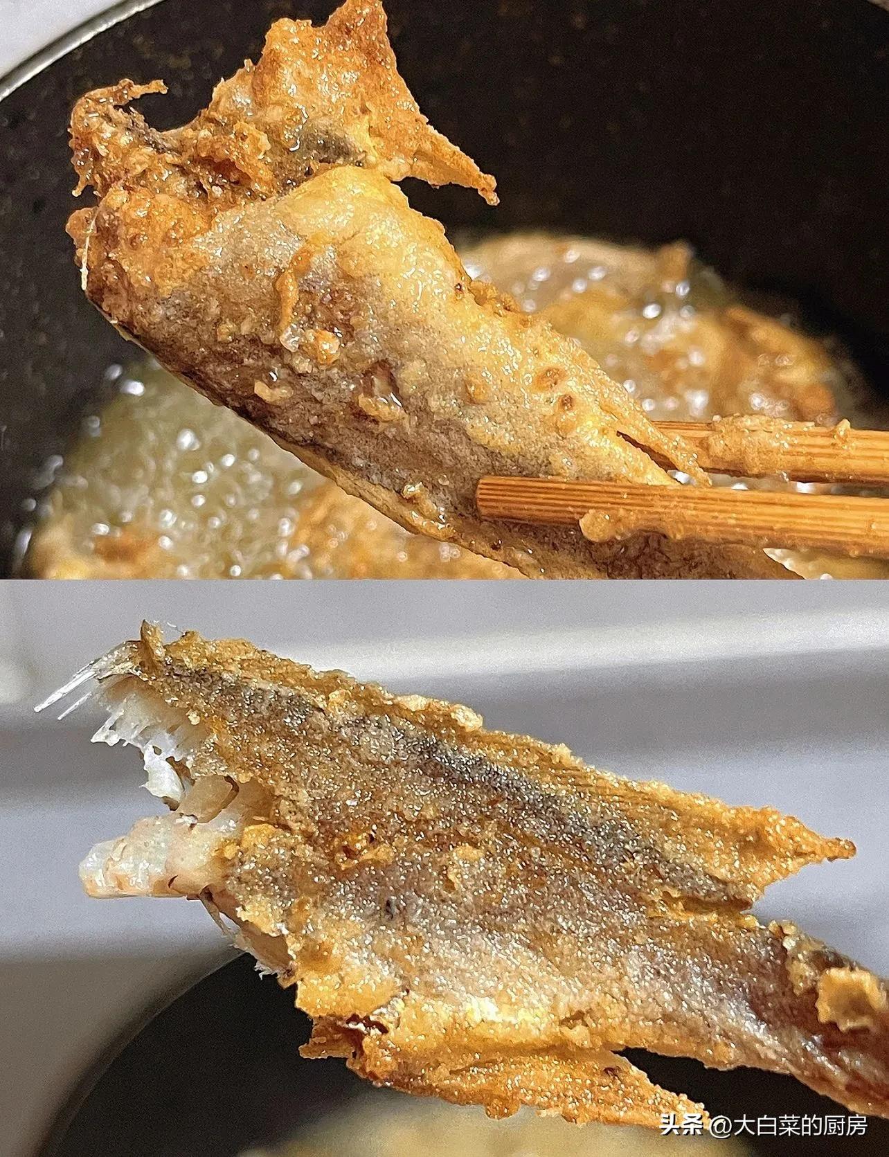 Pan-fried small yellow croaker that you can't stop eating!The exterior ...