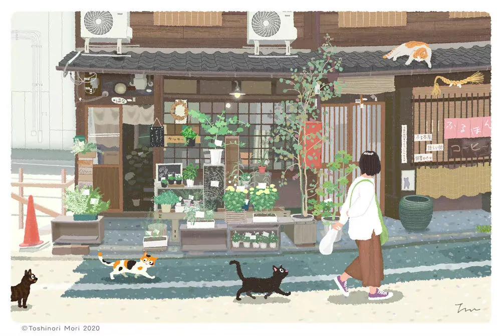 Appreciation of the works of Japanese illustrator Toshinori Mori - iNEWS