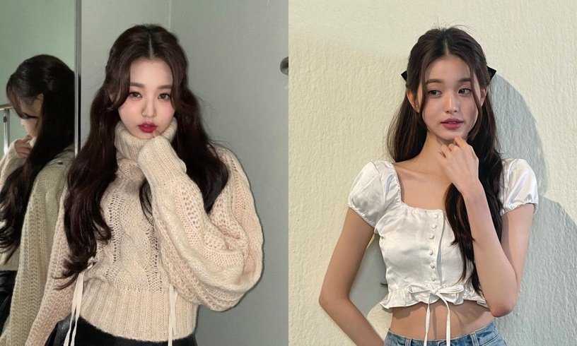 2022 Korean actress princess head modeling template!Han Shaoxi and Jin ...