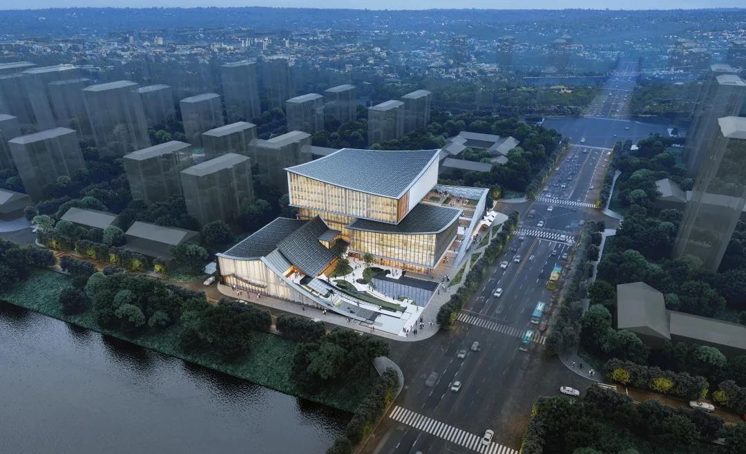 Overlapping Courtyards: Wenzhou Poly Culture and Art Center - iNEWS