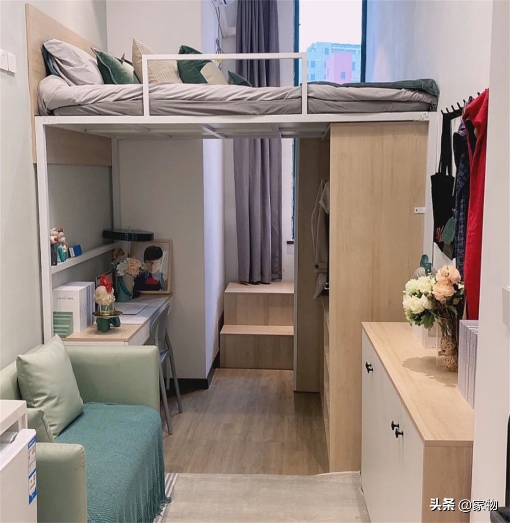 She lives in a 16-square-meter dwelling in Shanghai, and the small home ...