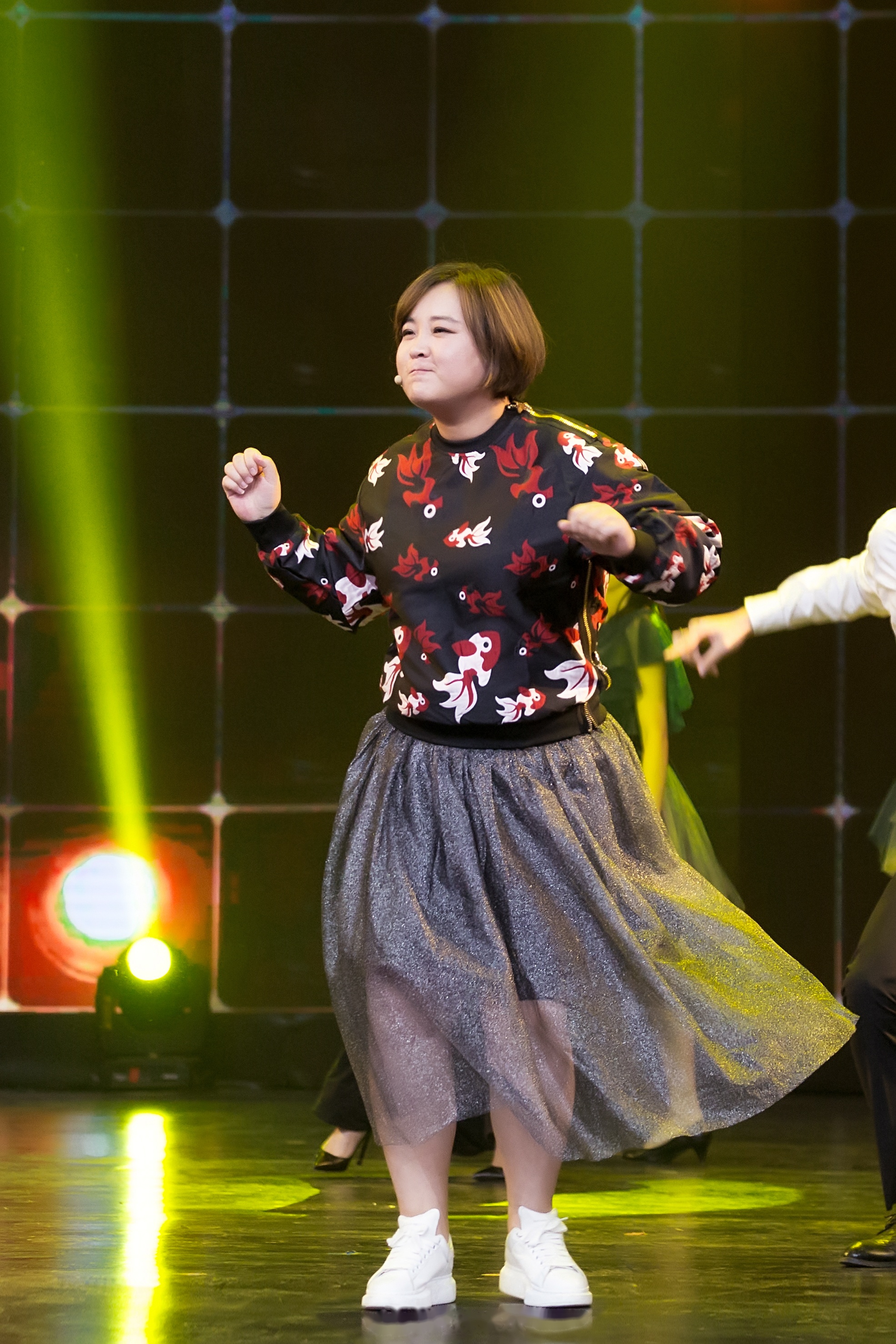 Oh my god, Jia Ling lost 50 catties? With a slim figure and full of ...