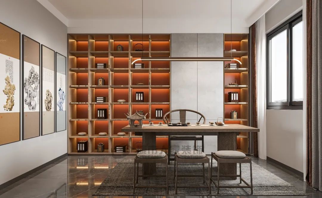 132 square meters three-bedroom modern style, warm and elegant living ...