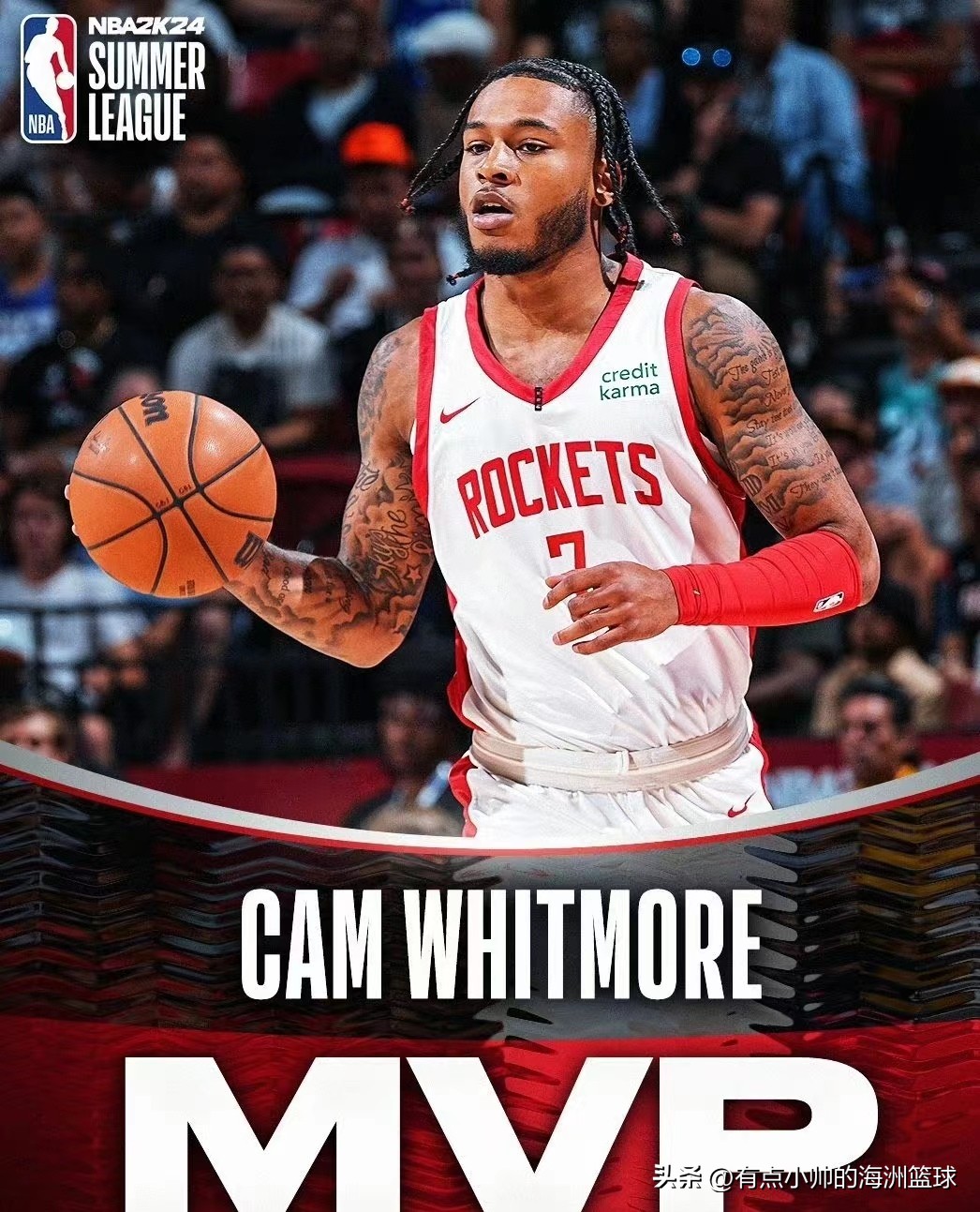 Will Whitmore take Rookie of the Year next season? He seems confident ...