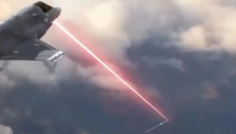 The high-energy liquid laser area defense system can intercept missiles ...