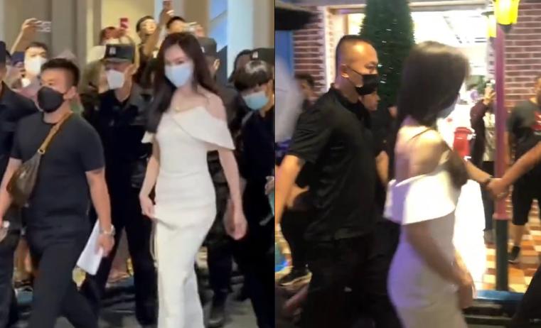 Tang Yan appeared in the mall in a big battle!Numerous bodyguards ...