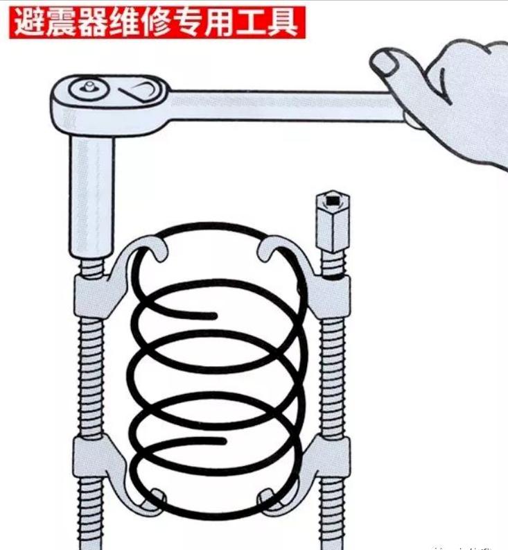 It hurts to look at it! A little accident happened when the mechanic ...