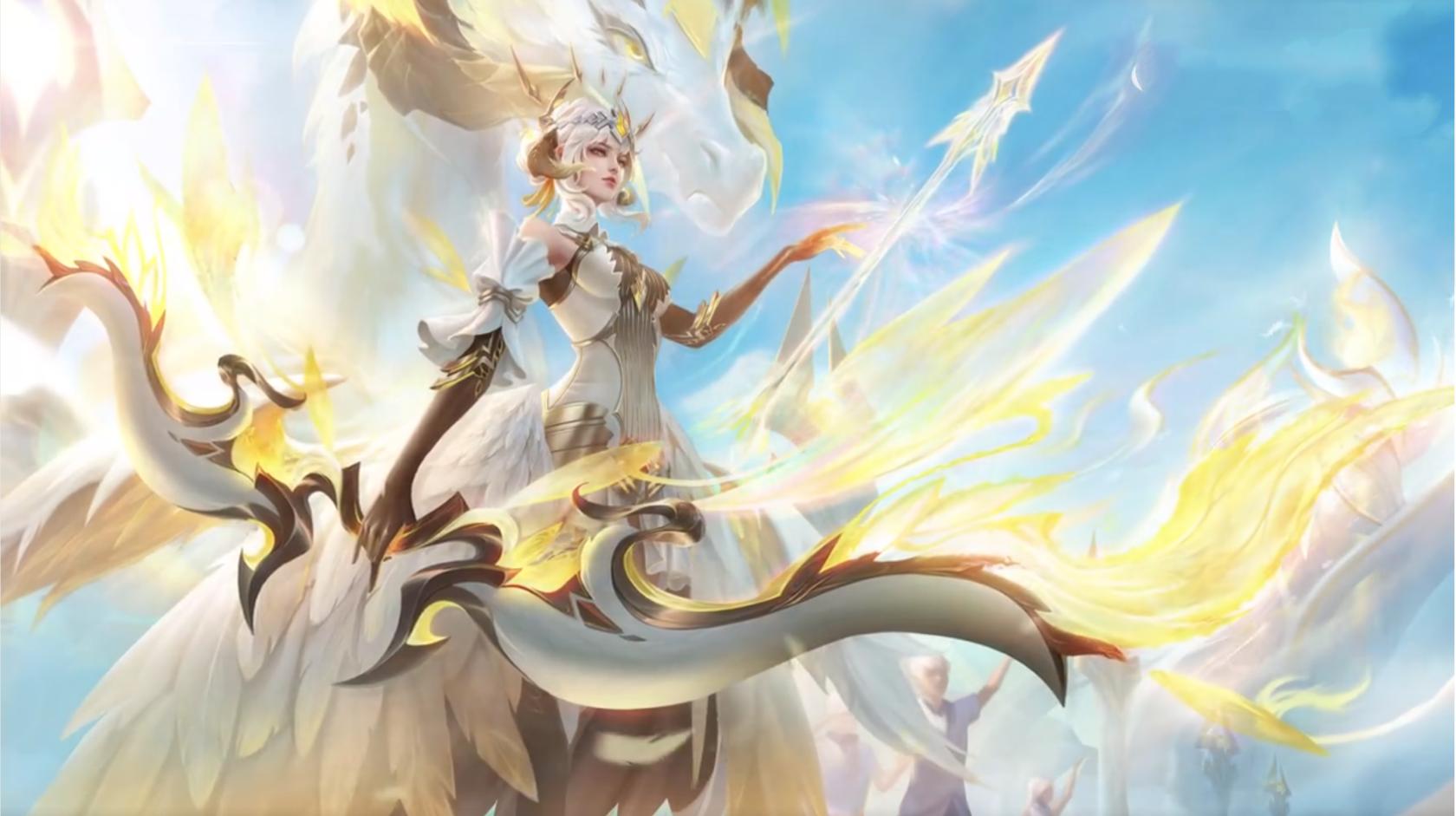 Jia Luo's new skin, Blazing Wings, will be launched on the 3rd. It is ...
