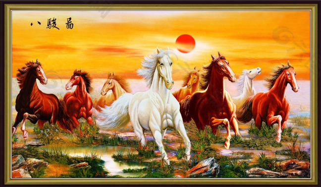 In-depth analysis of the painting techniques of "Eight Steeds" - iMedia