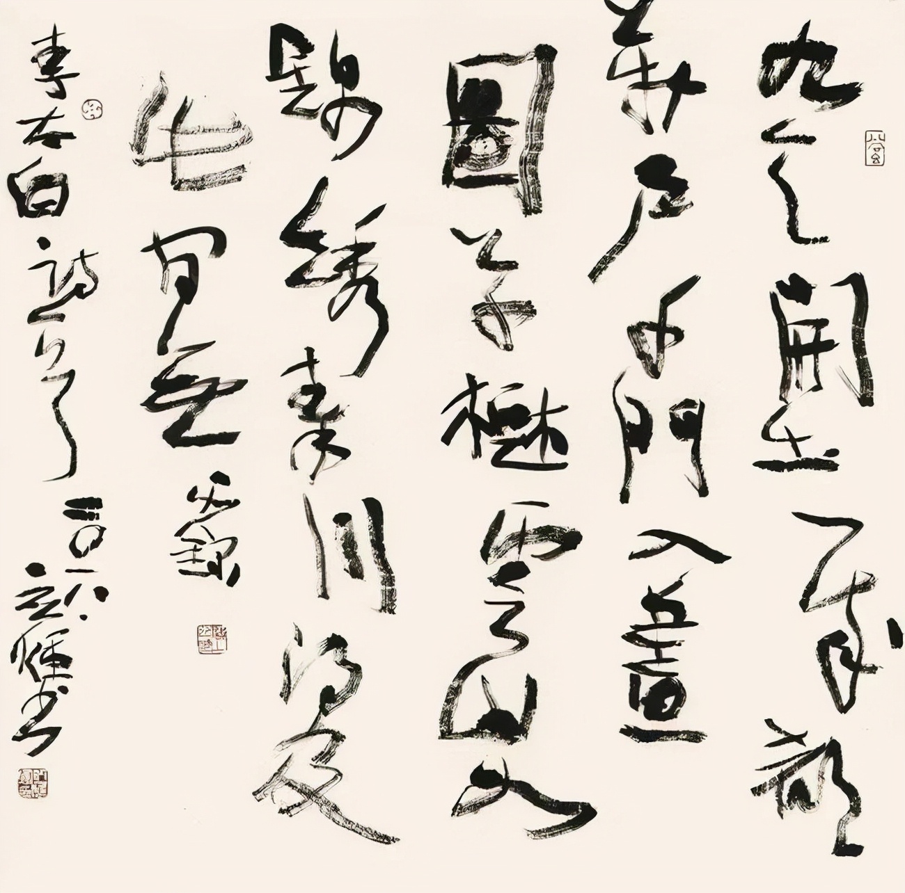 He Yinghui, a famous calligraphy master who integrates inscriptions on ...