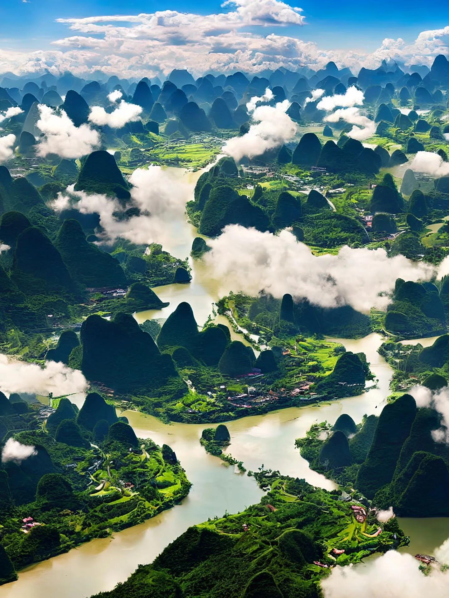 Painting ~ Landscape of Guilin - iNEWS
