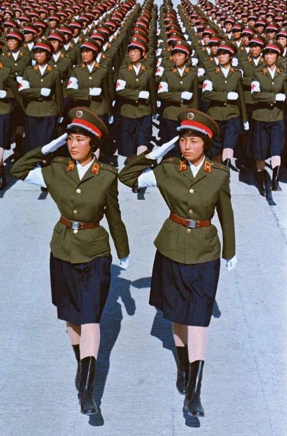 The military parade that has experienced the test of war - a photo ...