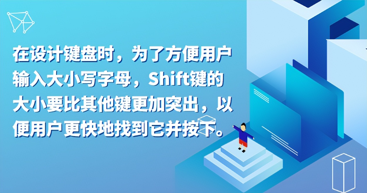 Why is the Shift key so big and two? - iNEWS