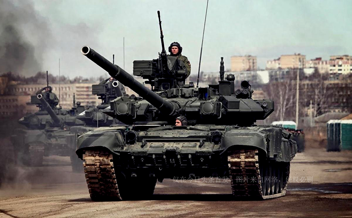 News came out from the Ukrainian front that Russian tanks used ...