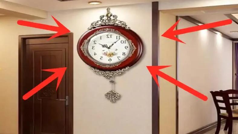 Remember to avoid these two places when hanging clocks in the living ...